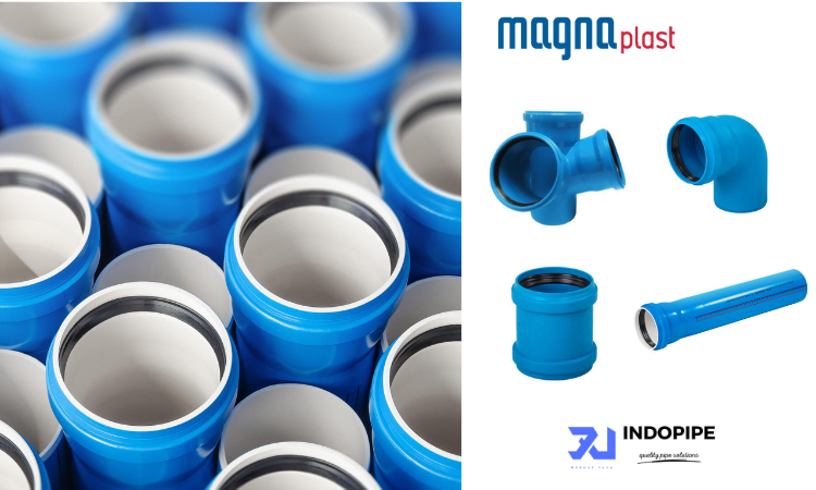 Pipa Akustik MAGNAPLAST (acoustic pipe) Socket Pipes ⌀ 160 mm - Solusi ...